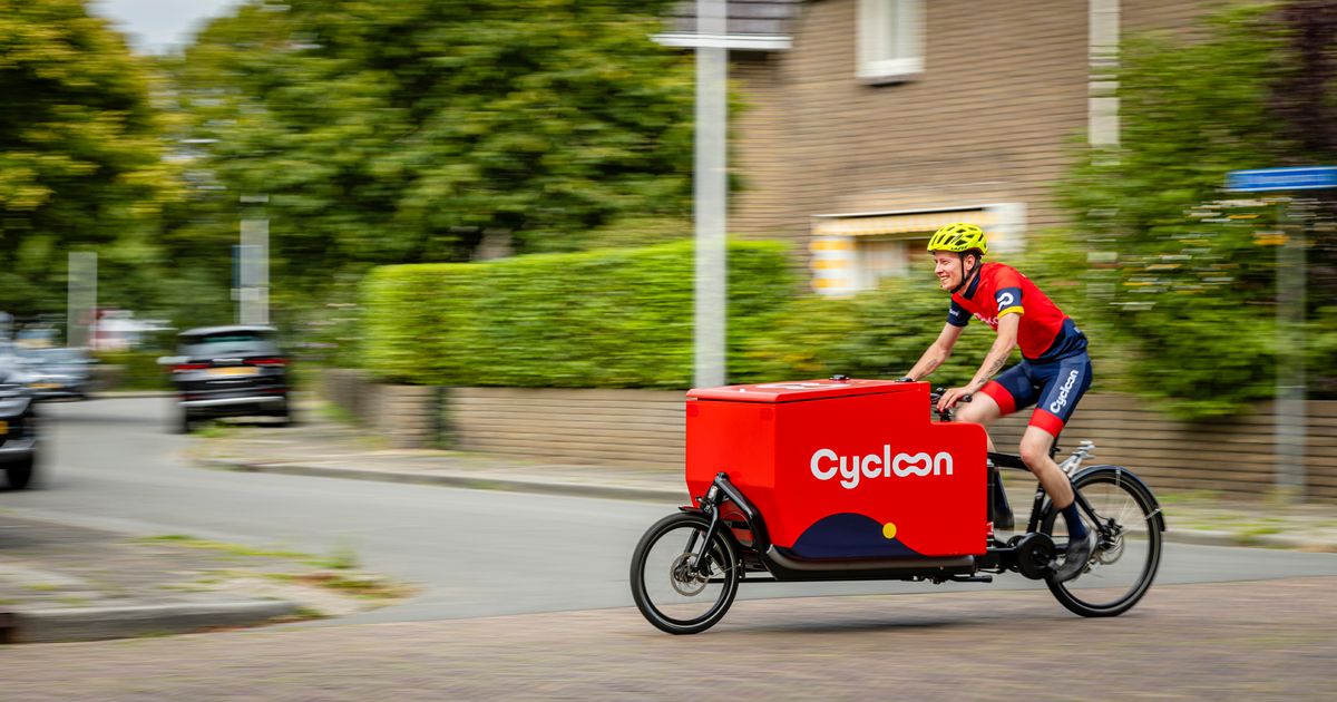 Koeriers van Cycloon zijn de snelste en duurzaamste