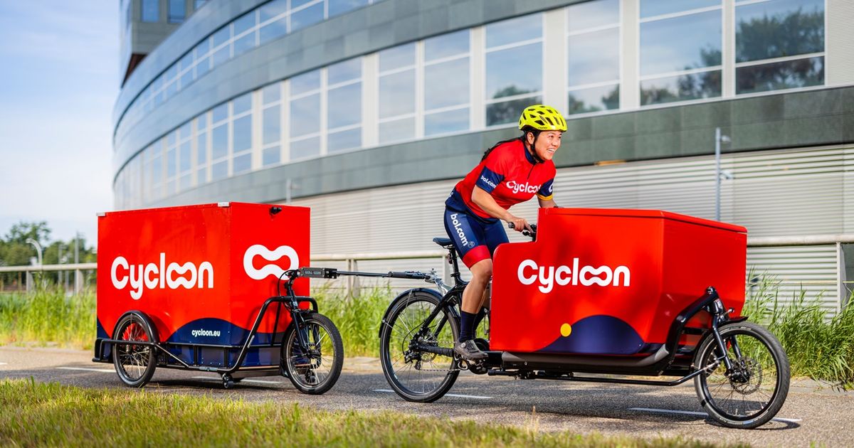 Cycloon groeit in post- en pakketbezorging
